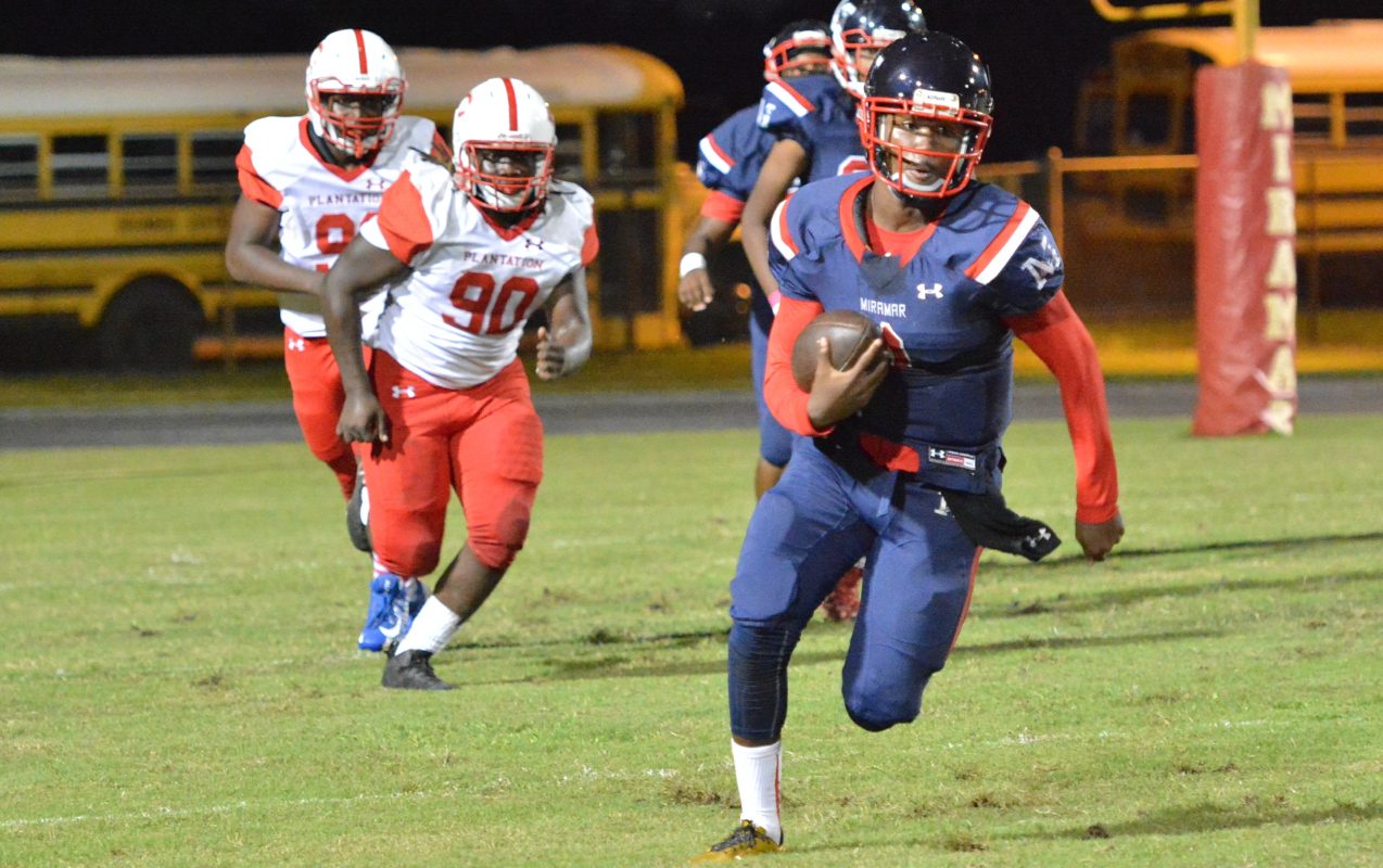 Miramar Pulls Away From Plantation Late, Pats Win 34-12 - Football Hotbed