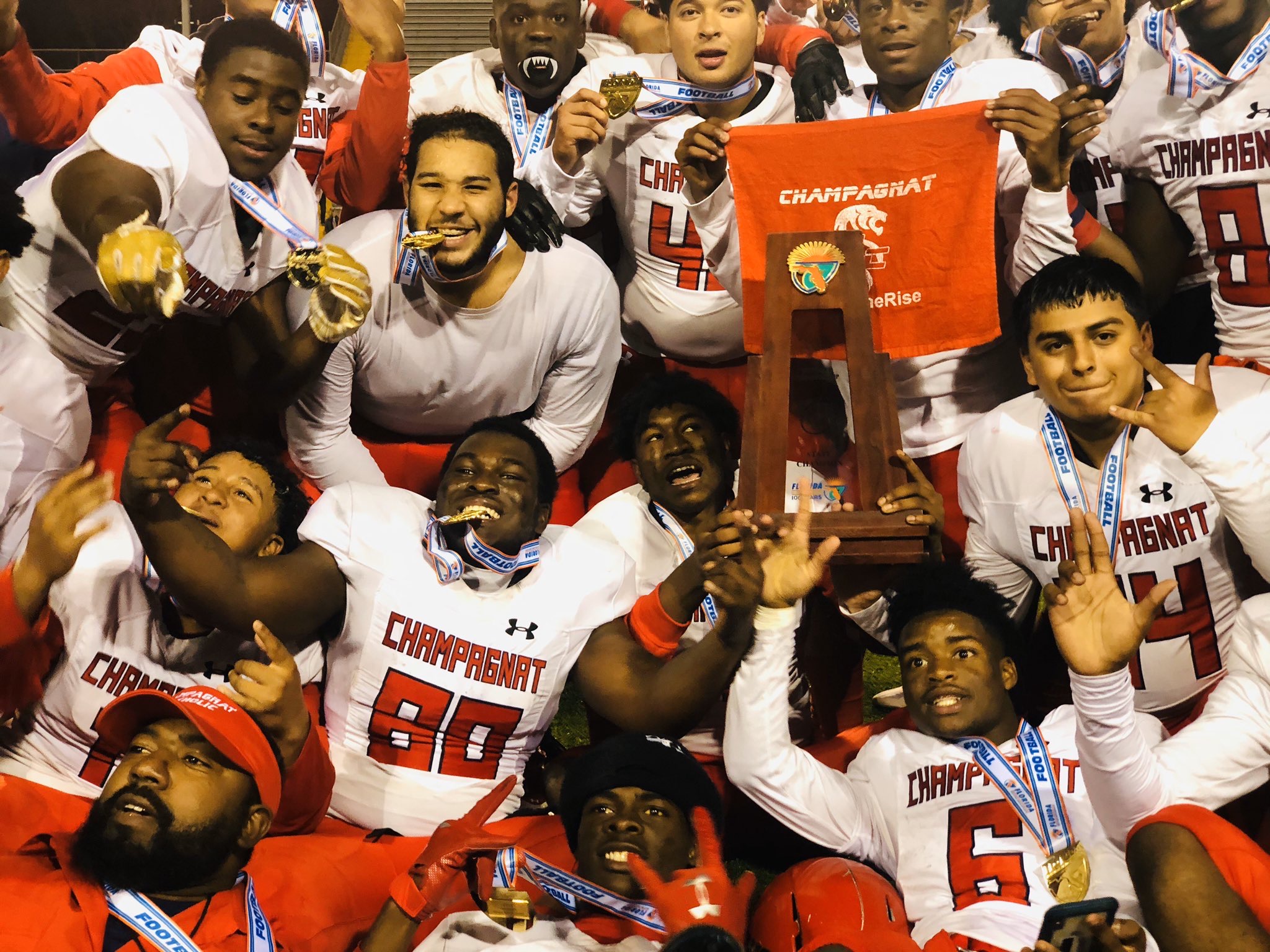Champagnat Continue 2A Dominance, Win Third State Title - Football Hotbed