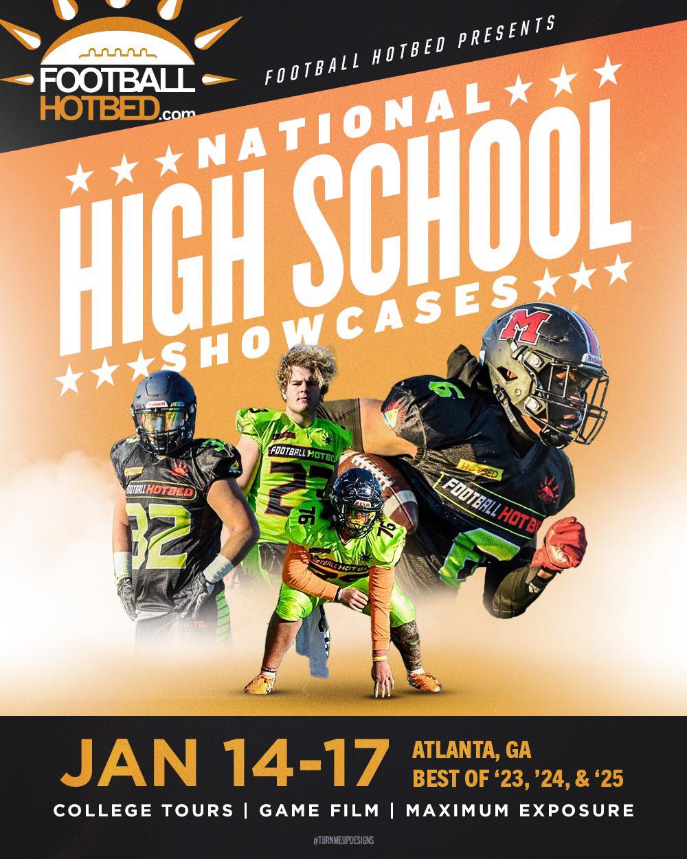 National HIgh School Showcases by Football Hotbed Tackle All-Star Game