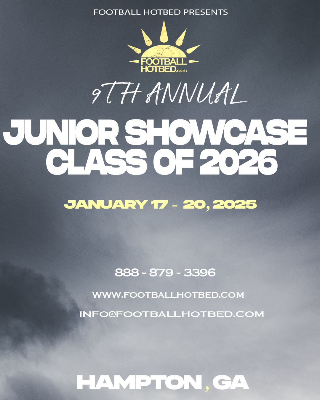 National HIgh School Showcases by Football Hotbed Tackle All-Star Game